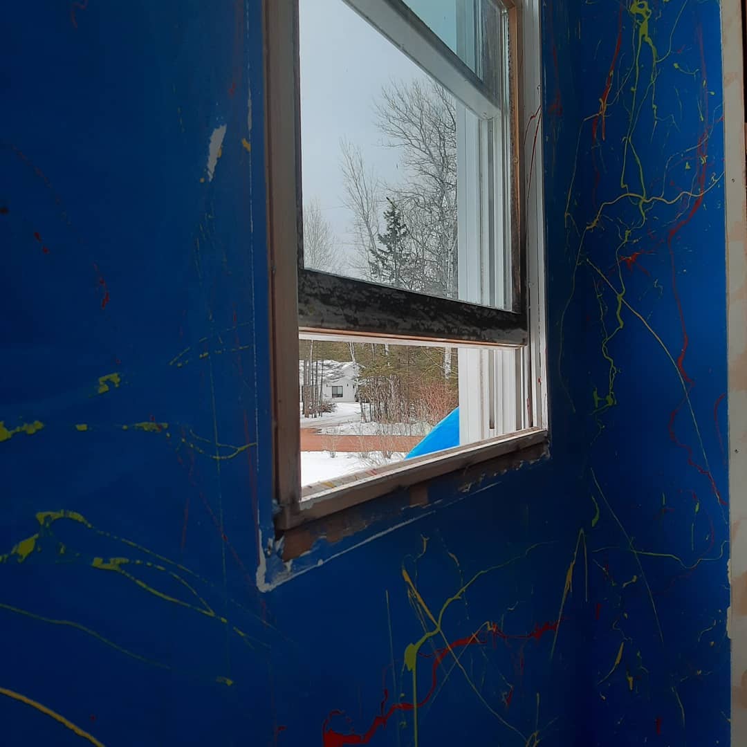 Splatter paint – Goose Painting